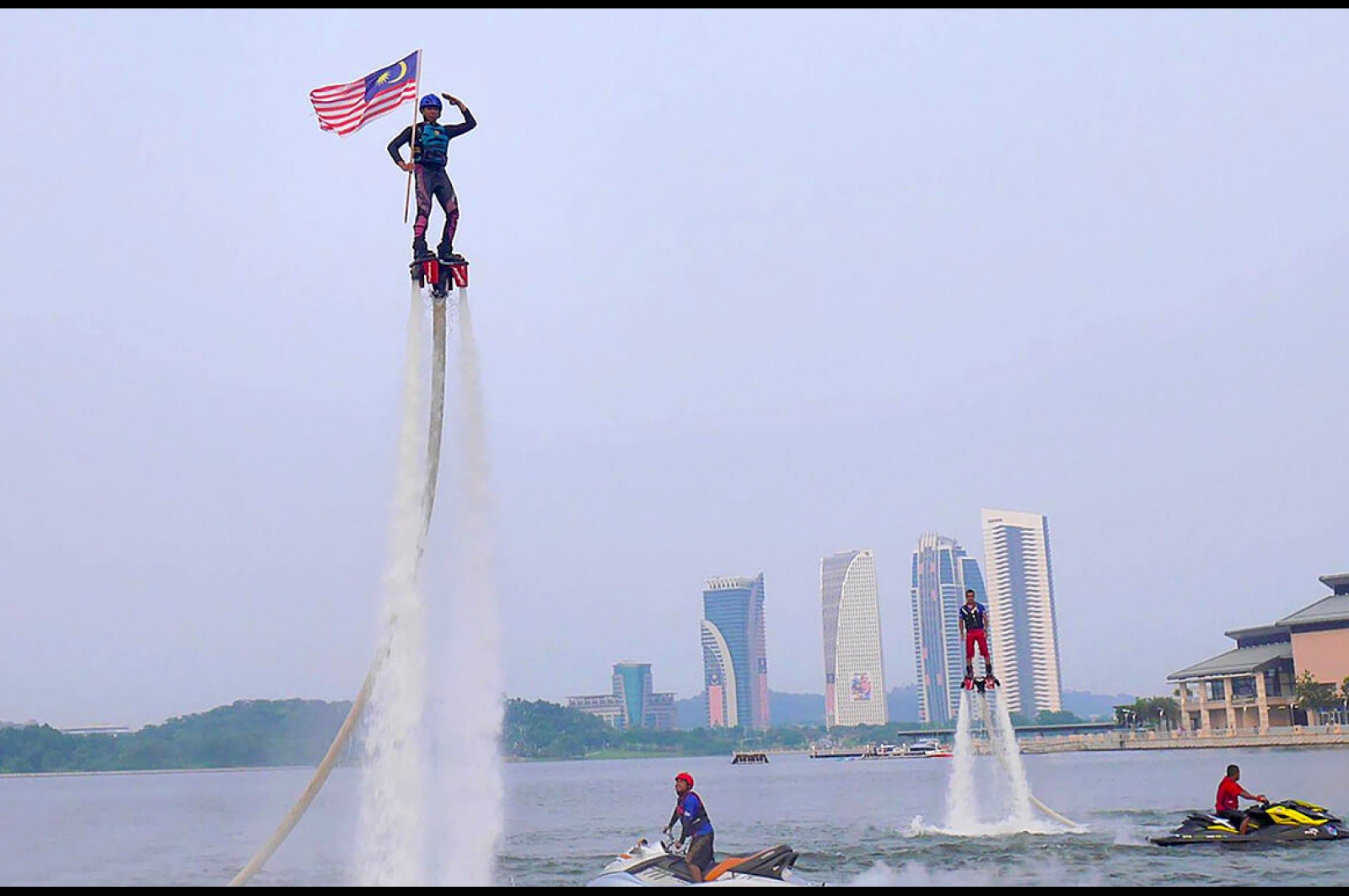 Flyboarding at Marina Putrajaya, Putrajaya, Malaysia | Gokayu, Your ...