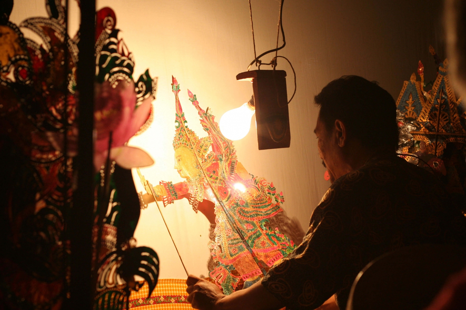 Wayang Kulit Traditional Show at Gelanggang Seni, Kelantan, Malaysia ...